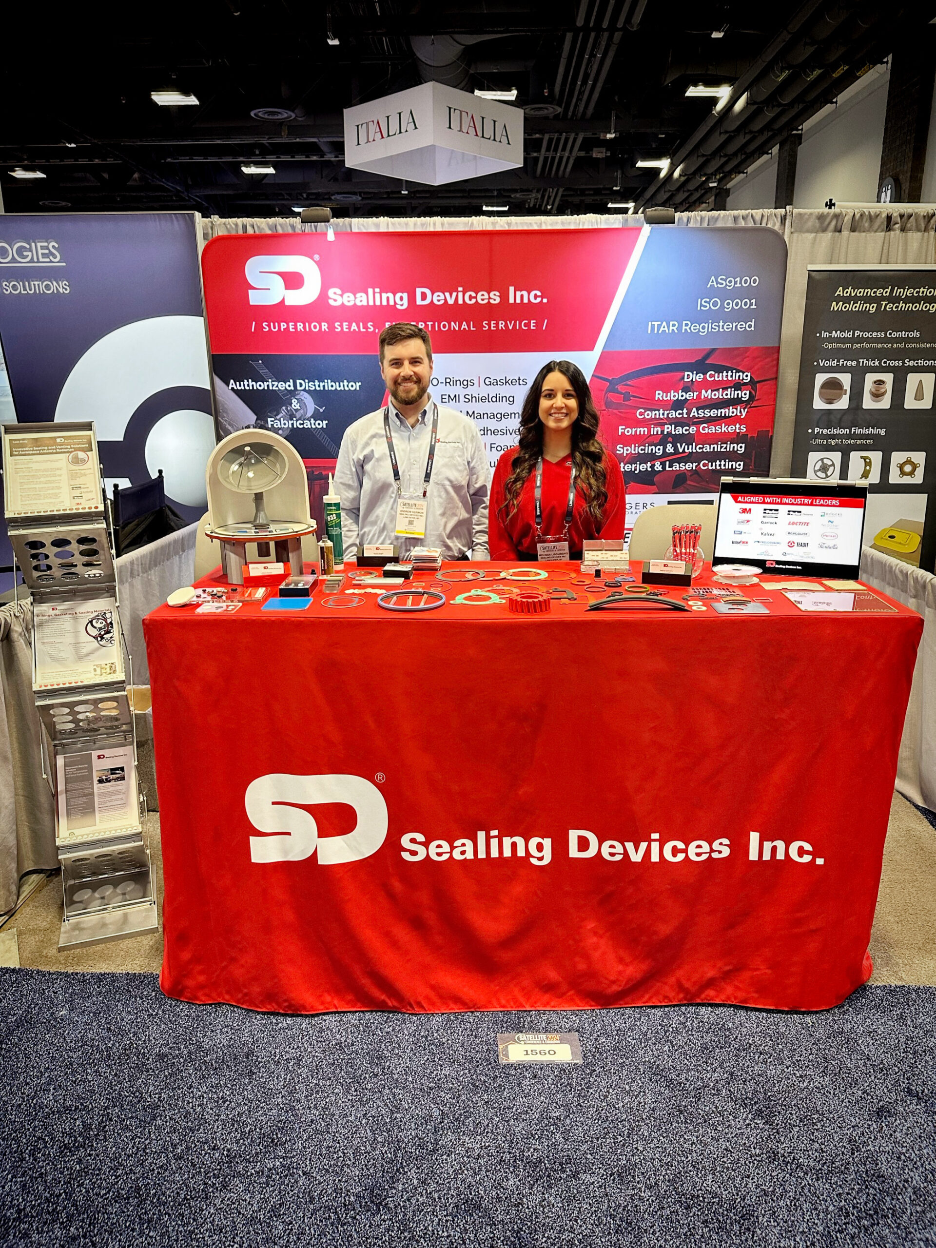 Advanced Seals for Space Applications at SATELLITE 2025 | Sealing Devices